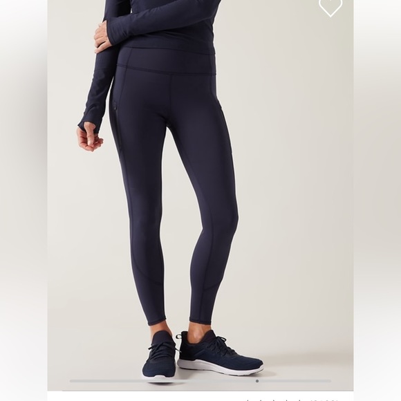Athleta | Pants & Jumpsuits | Athleta Rainier Tight Dress Blue 487745 ...